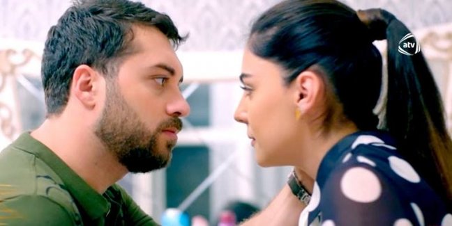 Serialdakı öpüşmə səhnəsindən ərimin xəbəri yoxdur - Serialın "Təhminə ...