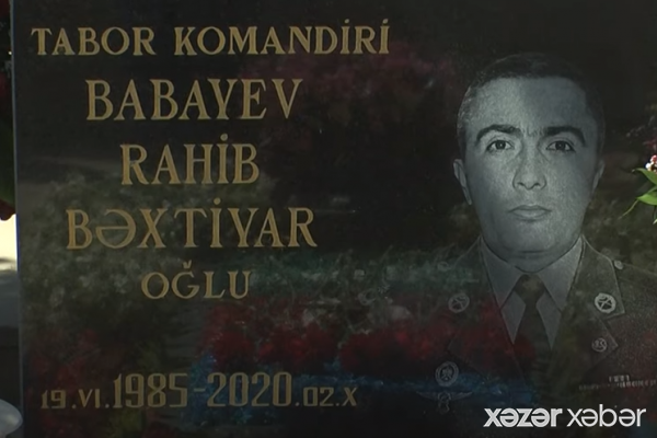 Şəhid mayor Rahib Babayevin doğum günüdür - VİDEO, xeberler