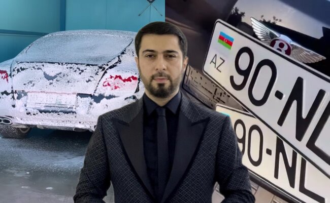 Namiq Qaraçuxurlu "Bentley"sini nümayiş etdirdi - Video